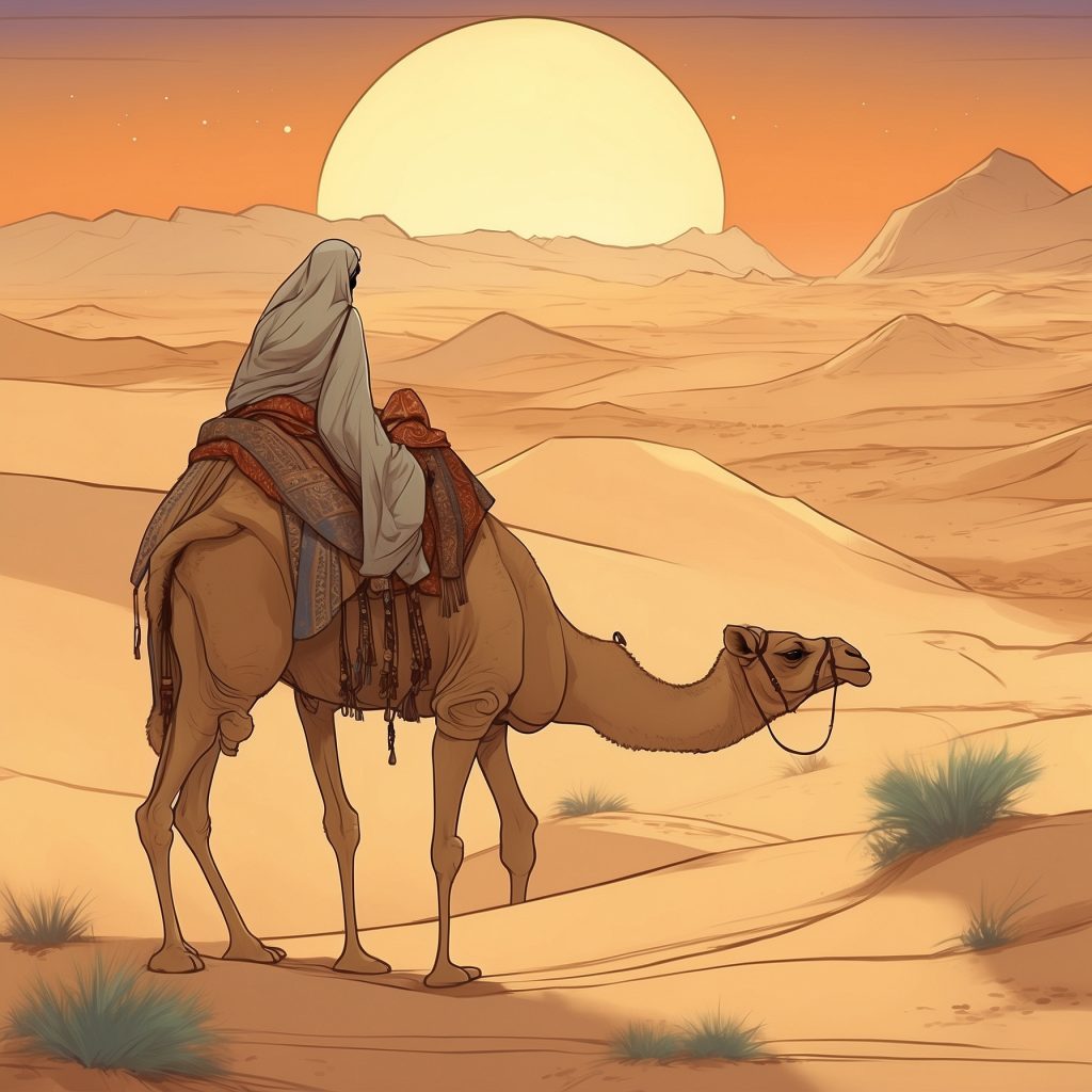 The Camel and the Arab - ThatsMyStorybook.com