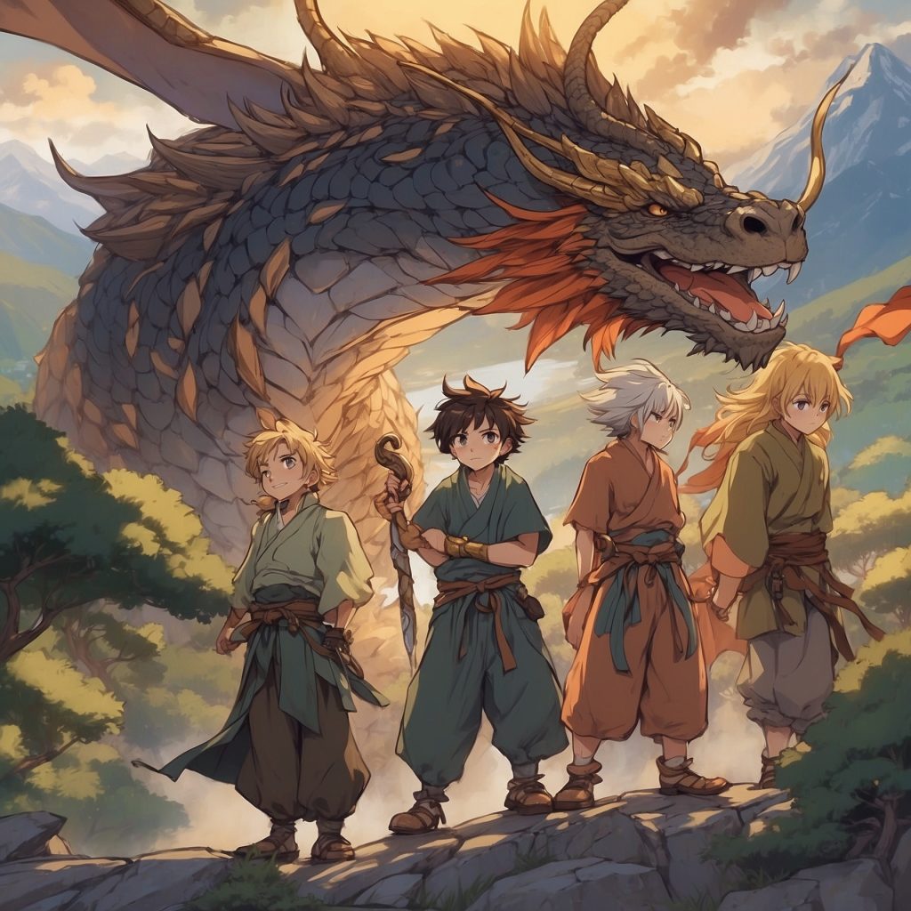 The Four Accomplished Brothers - ThatsMyStorybook.com