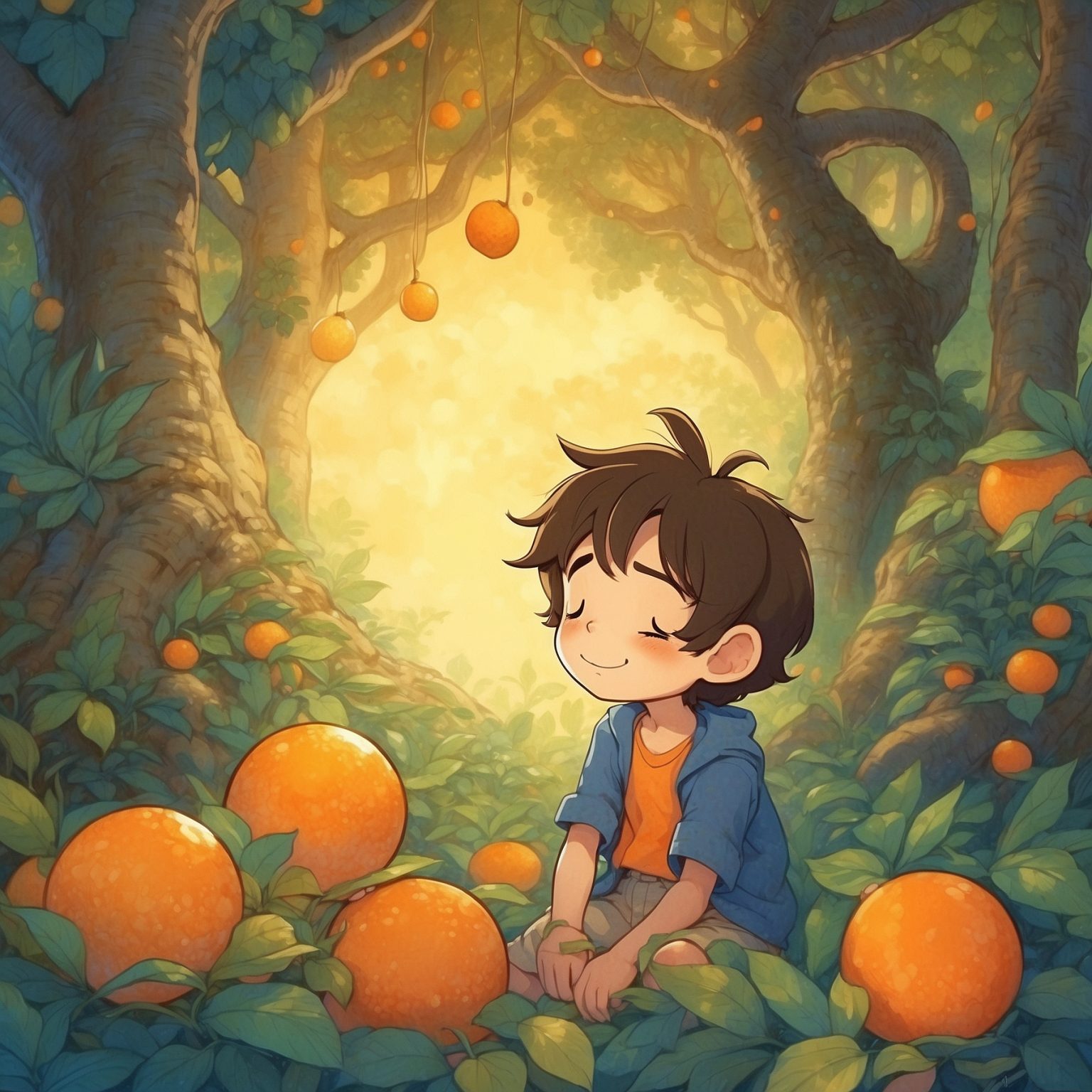 The Magic Orange Tree - ThatsMyStorybook.com