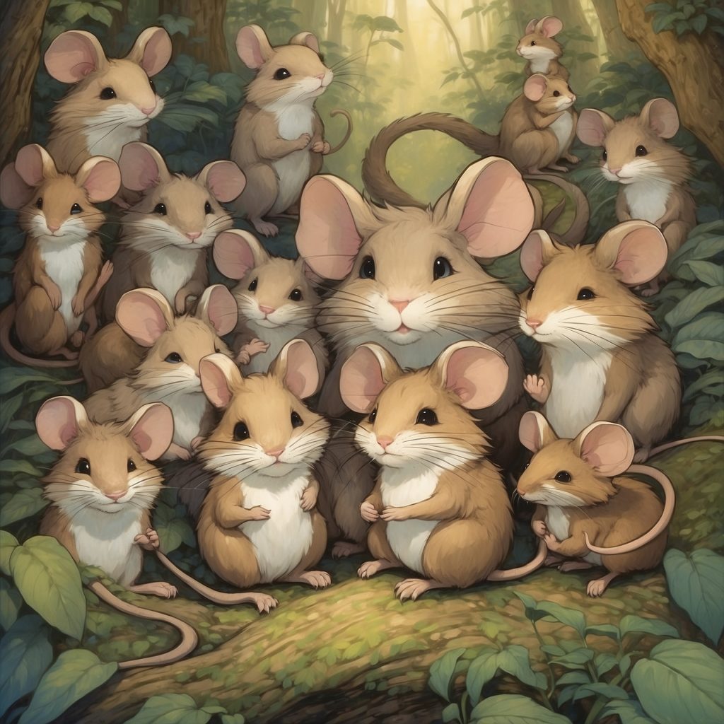 The Mice and the Weasels - ThatsMyStorybook.com