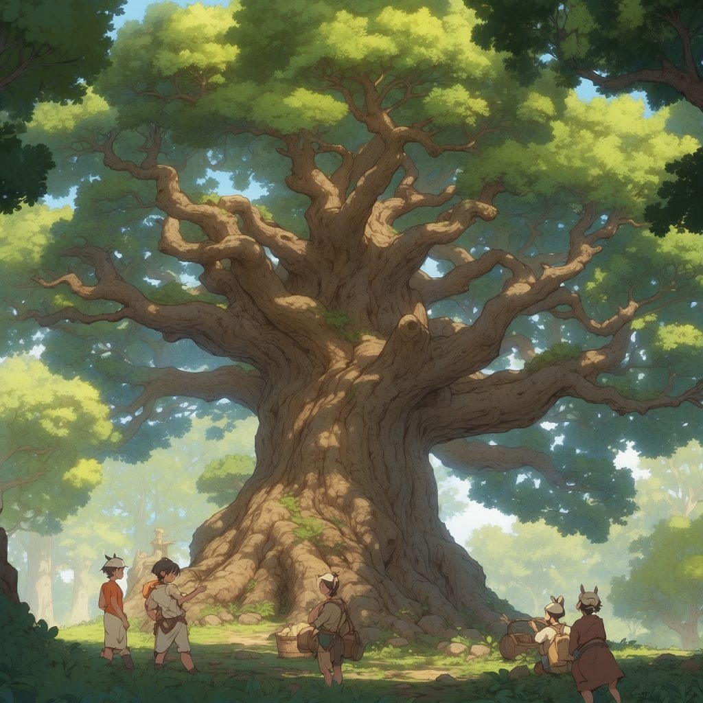 The Oak and the Woodcutters - ThatsMyStorybook.com