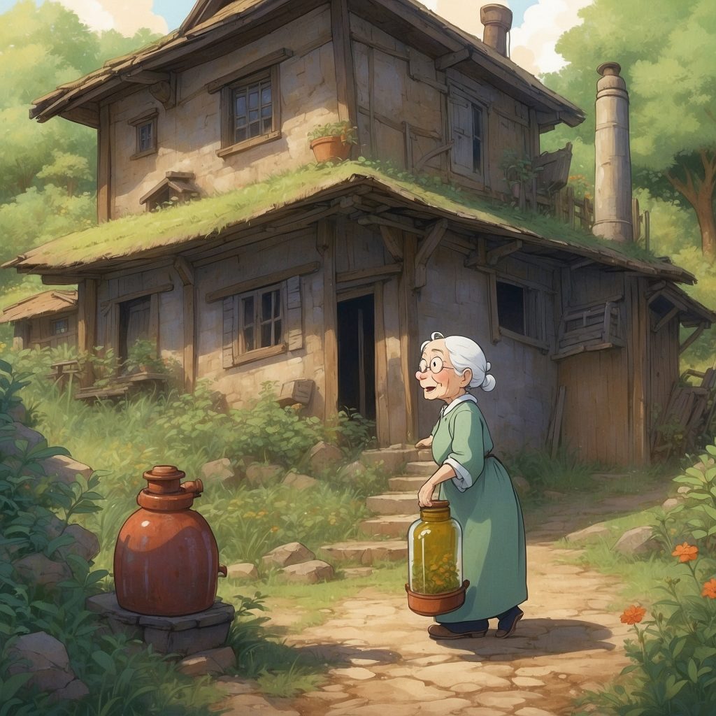 The Old Woman Who Lived in a Vinegar Bottle - ThatsMyStorybook.com
