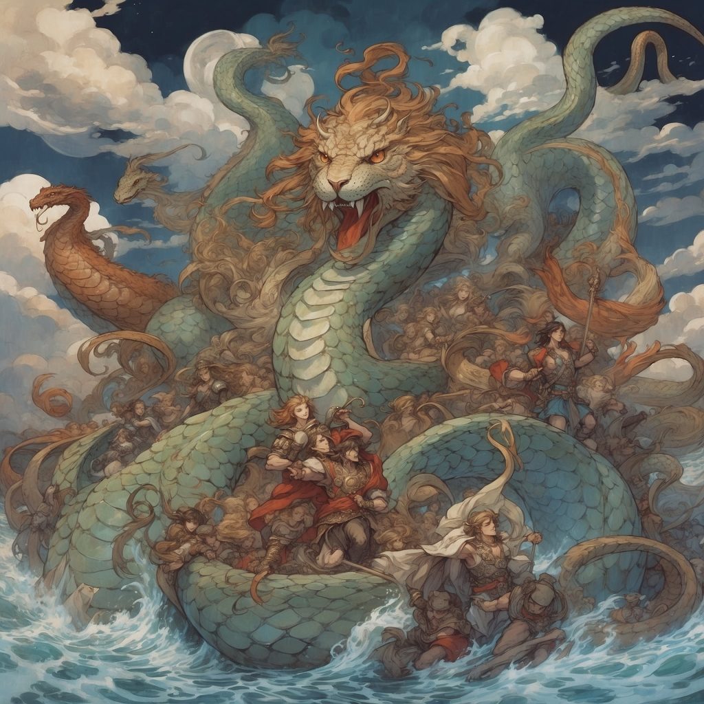 The Seven-Headed Serpent - ThatsMyStorybook.com