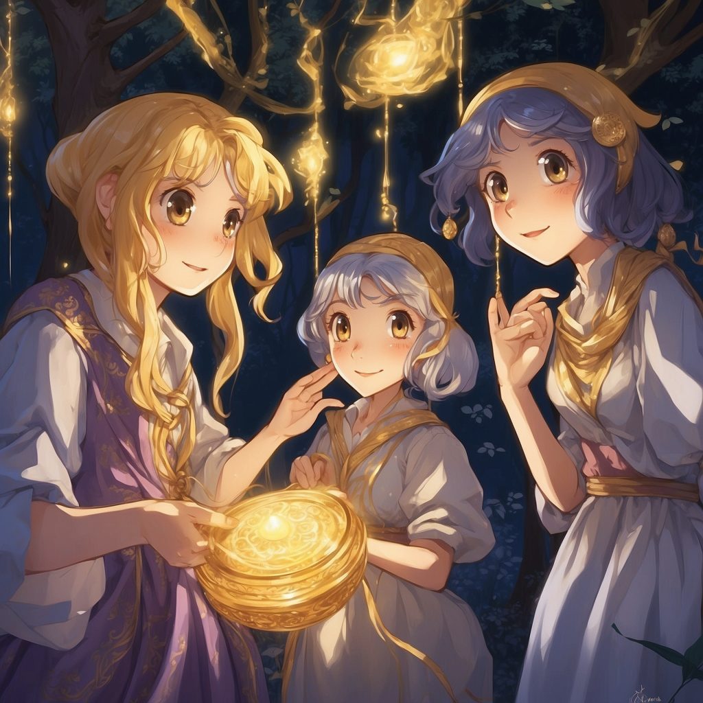 The Three Spinsters - ThatsMyStorybook.com