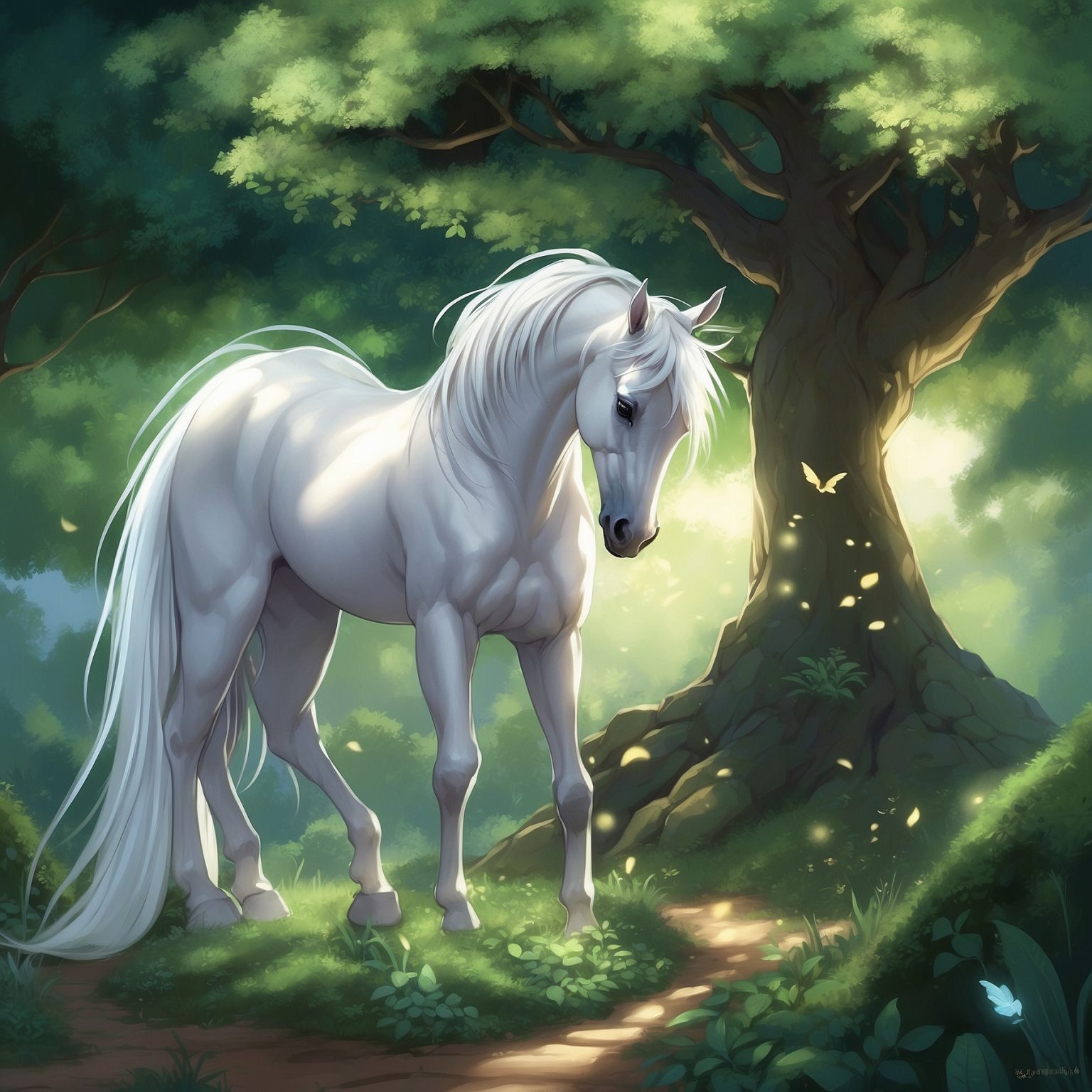 The White Mare - ThatsMyStorybook.com